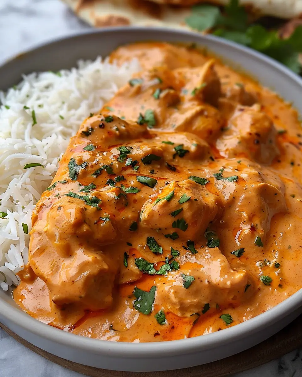 quick easy homemade butter chicken