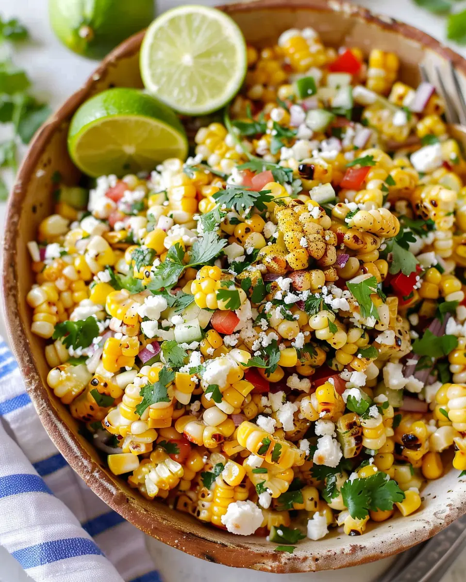mexican street corn salad